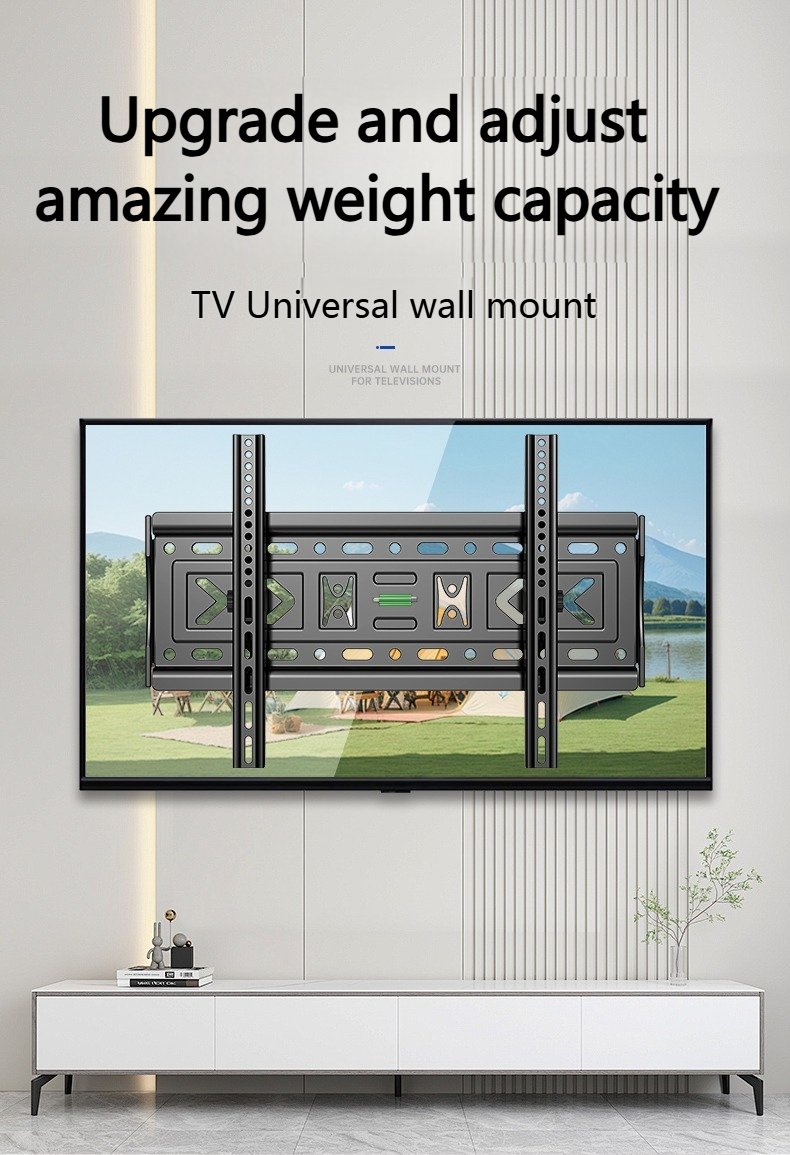 Universal TV Bracket 32-80 inch TV Wall Bracket stand Adjustable pitch ...