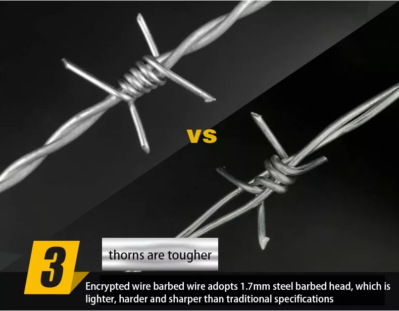 50/100/200 meters of wire rolling mesh barbed wire anti-climbing ...
