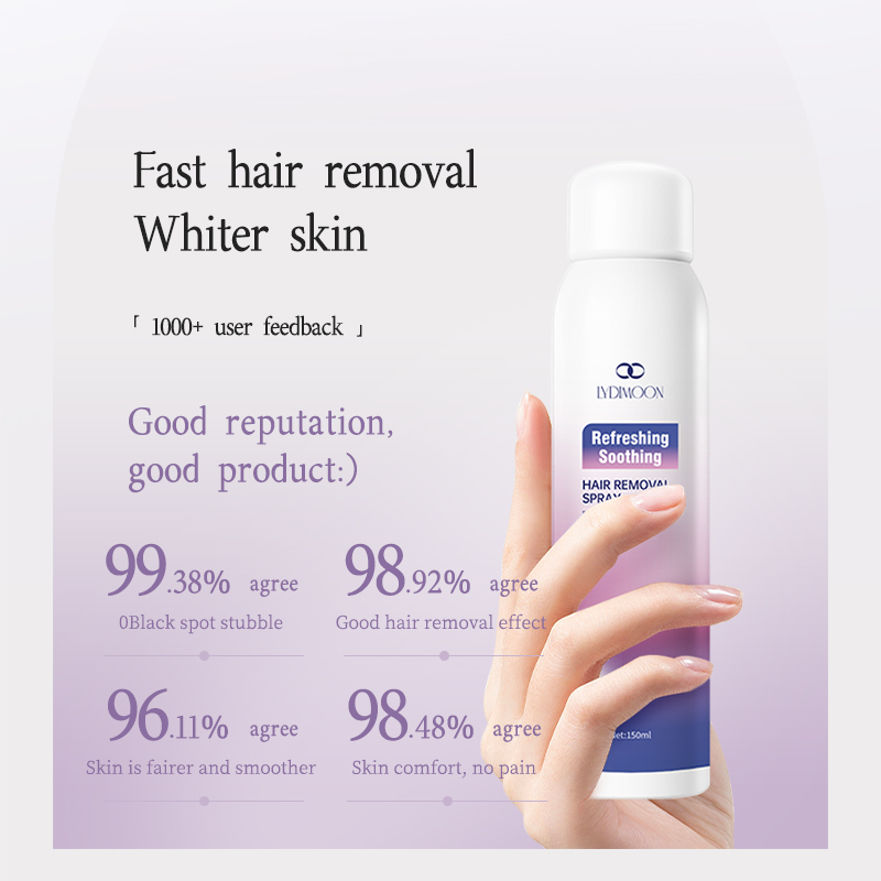 Hair removal spray 150ml Painless Body Care Depilation Gentle Not ...