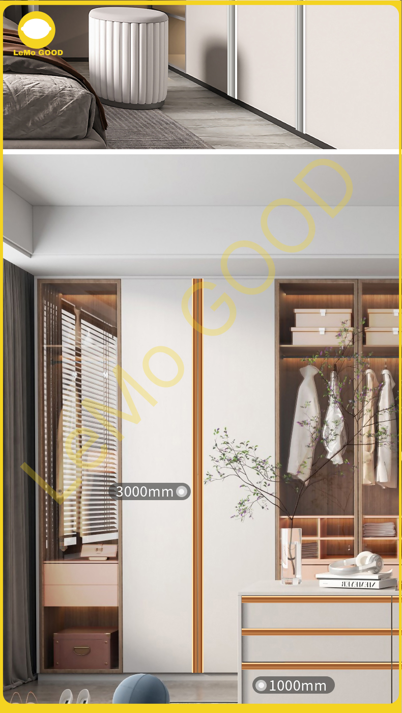 1.5 Meters Kitchen Cabinet Handle Modern Continuous Handle For Cabinet ...