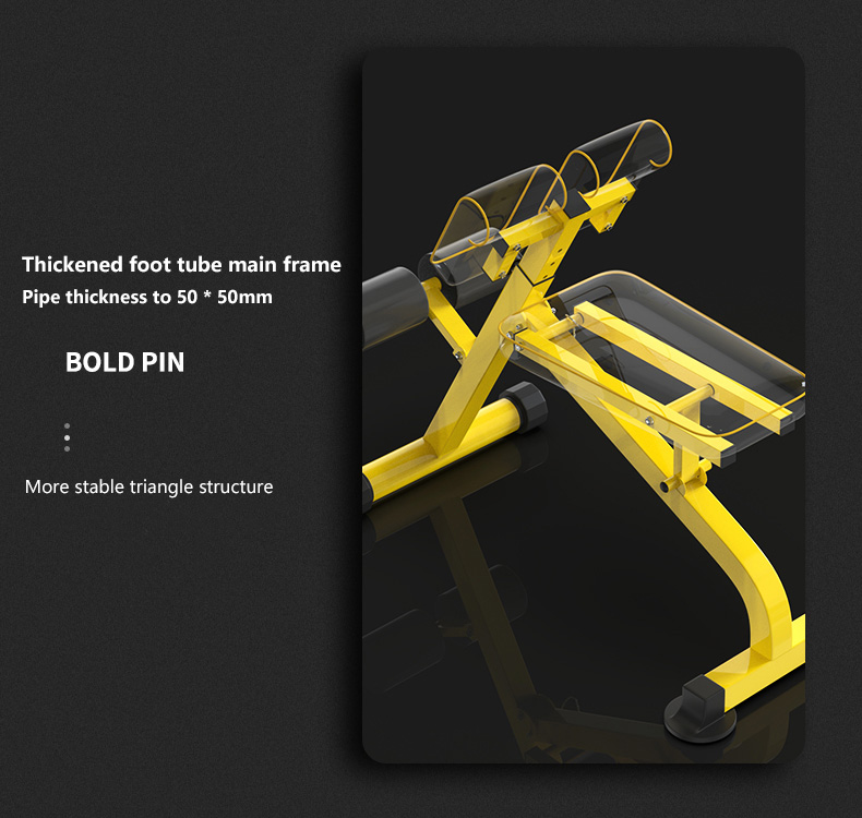 DONIUZ Dumbbell Bench Roman Chair Back Hyperextension Foldable ...