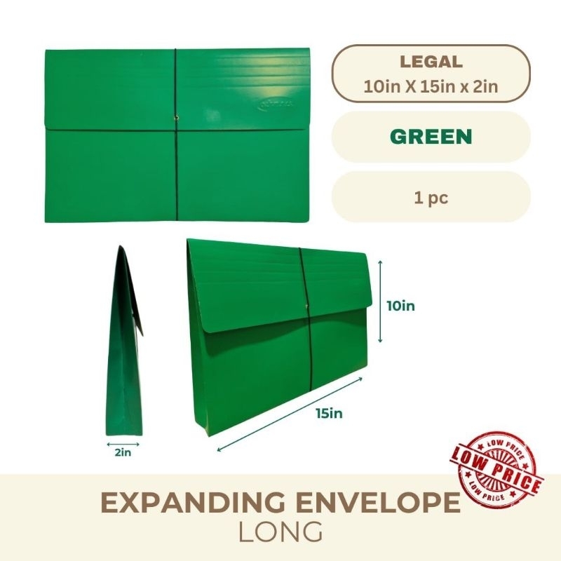 Expanding Envelope Long with Garter Colored Expandable Envelope For ...