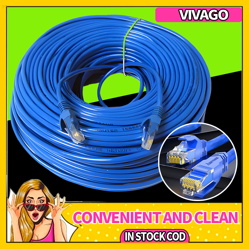 Outdoor Available 1M to 50M CAT5 RJ45 Ethernet Cable for LAN and ...