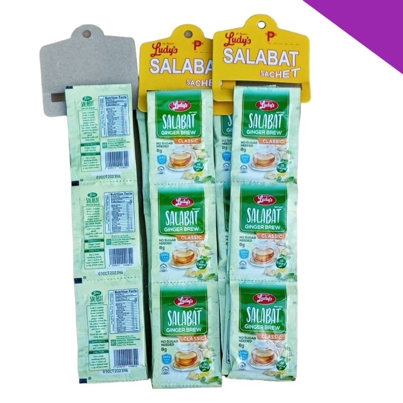 Ludy's Ginger Brew Salabat Bundle by 12's Sachet 8g (2packs) | Shopee ...