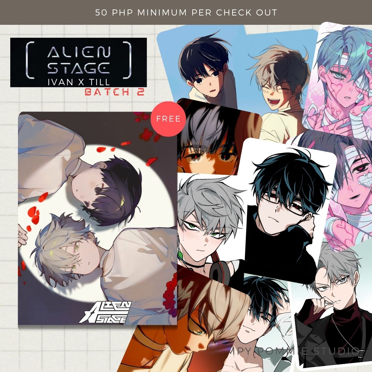 ALIEN STAGE - IvanTill Photocard Set BATCH 1 [650GSM] | Shopee Philippines