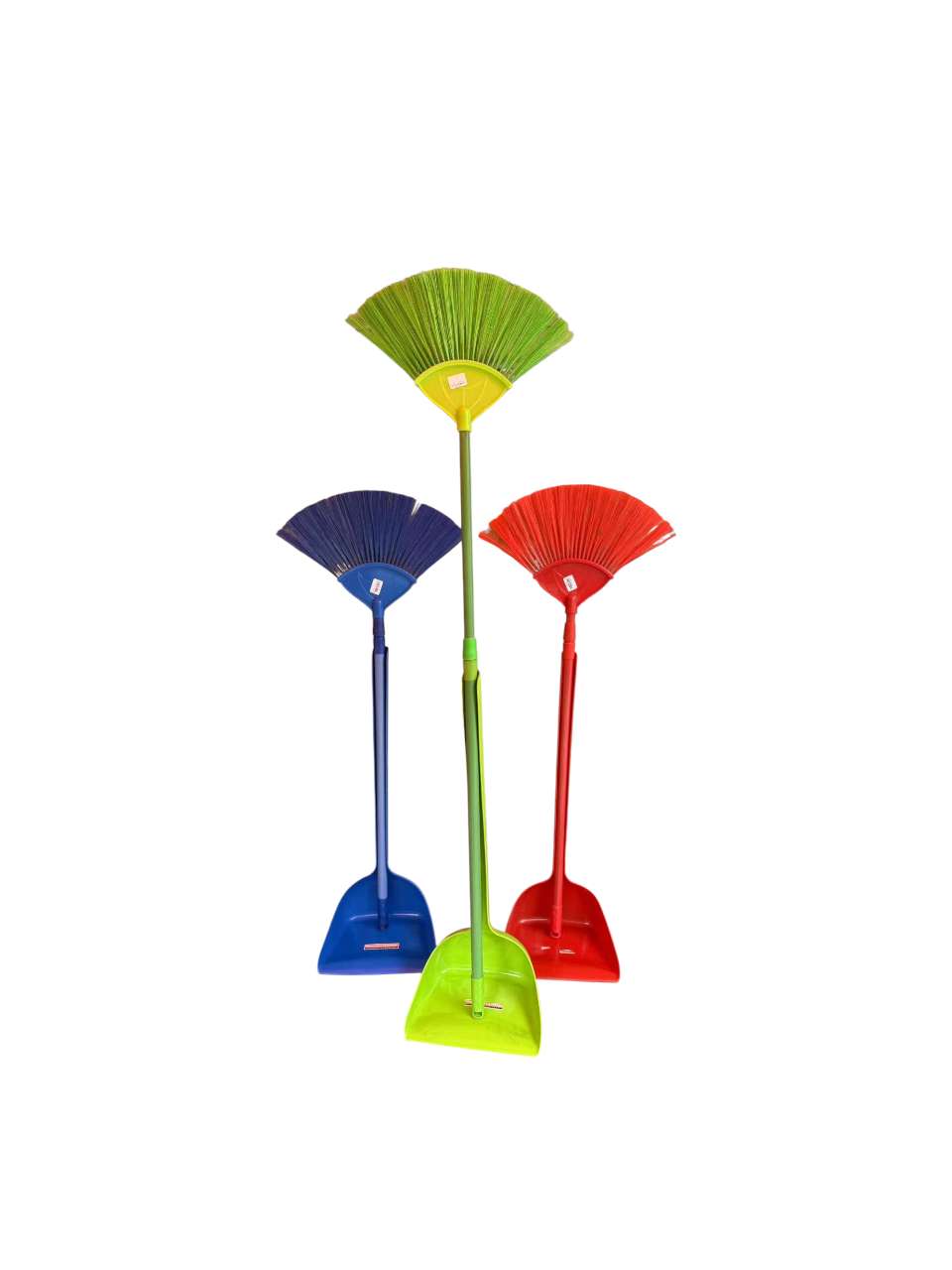 Extendable/Double Purpose Plastic Handle Whisk Broom 5Ft. With Dustpan ...