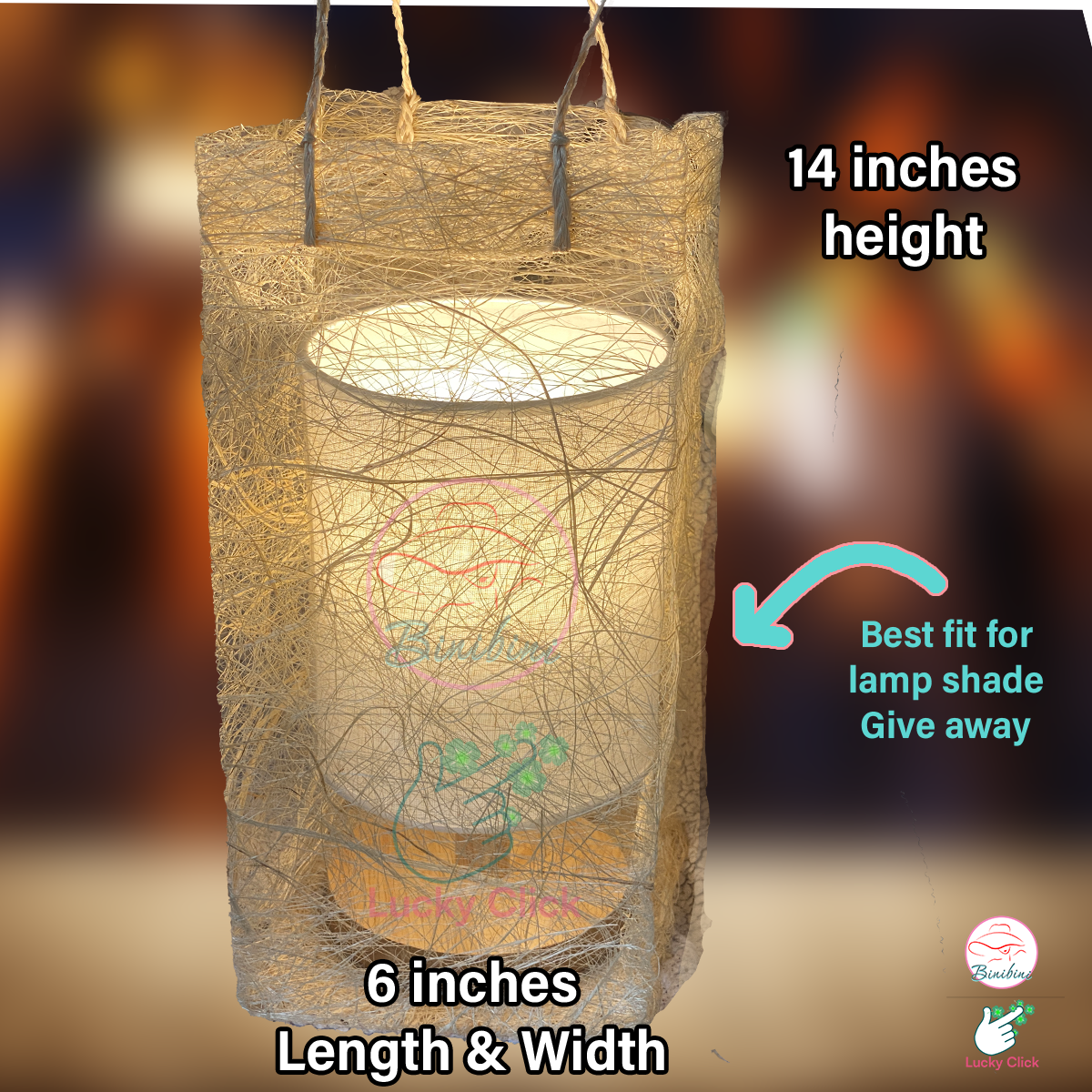 ABACA POUCH GIFT BAG FOR Wine 6*6*14 INCHES BUNDLE OF 10 pcs Sinimay ...