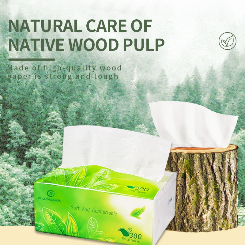 【10 packing 】Tissue Facial Tissue order Tissue 4-Ply Facial Tissue Car ...