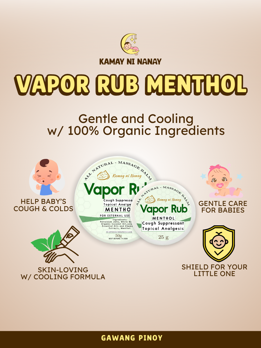 Exclusive Kamay ni Nanay Vapor Rub Menthol for Coughs and Colds ...