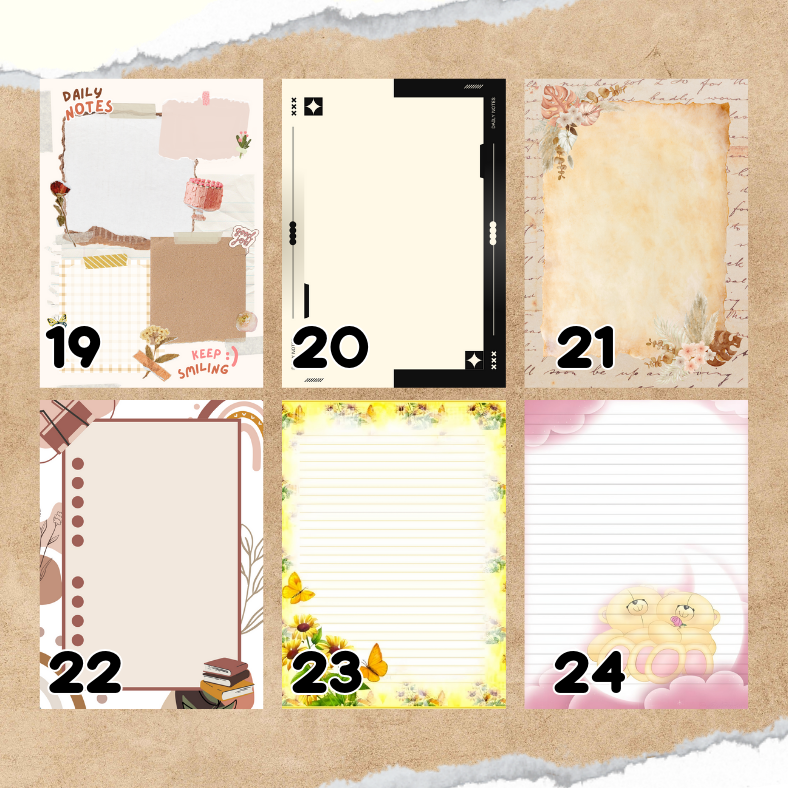 JM Customized Notepad with Name Personalized Stationery Design Gift ...