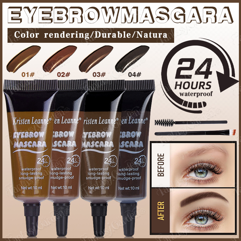 4 Colors Eyebrow Enhancers Gel Women Natural Liquid Dyeing Brow ...