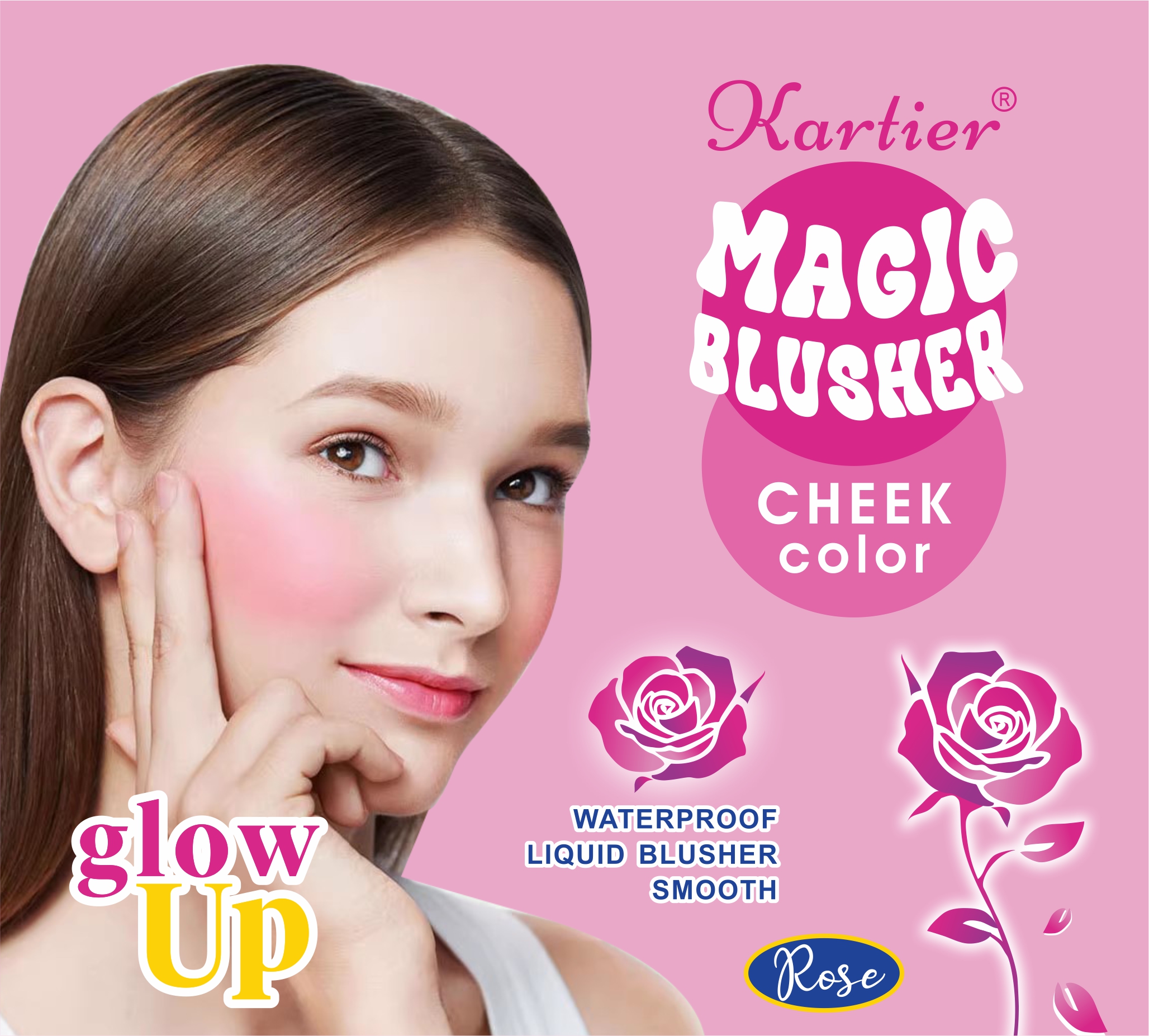 1pcs 30ml Waterproof Magic Blusher Cheek Color Long Lasting Liquid ...