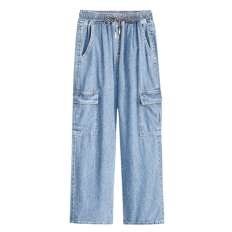 Cargo Pants For Men denim cargo pants wide leg jeans men maong cargo ...