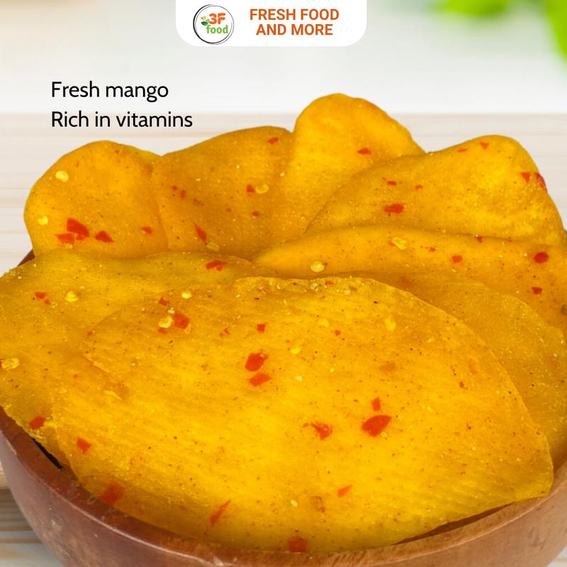 [FLASH SALE] Dried Mango With Salt And Chili 3F Food Dry Snack Natural ...