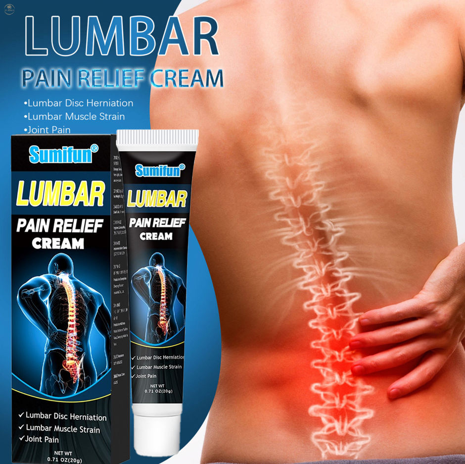Lumbar Pain Relief Cream Muscle Strain Ointment Lumbar Spine Backache ...