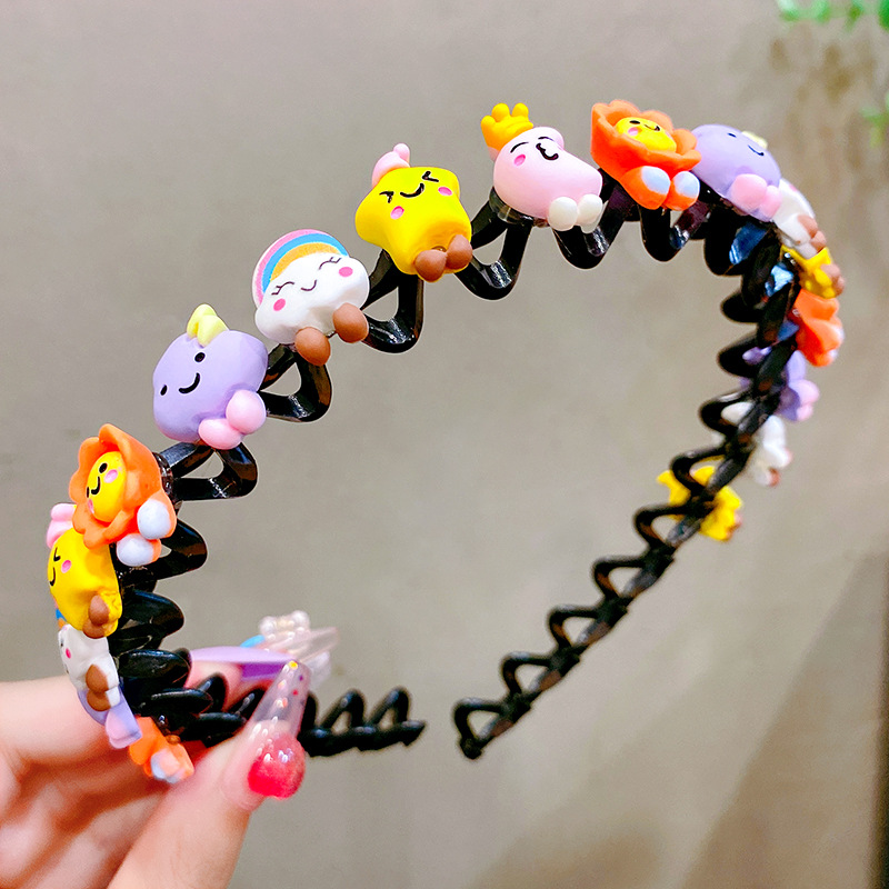 【GRAB N' SHOP】Non-Slip Hair Band for Girls Cartoon Cute Sweet Headbands ...