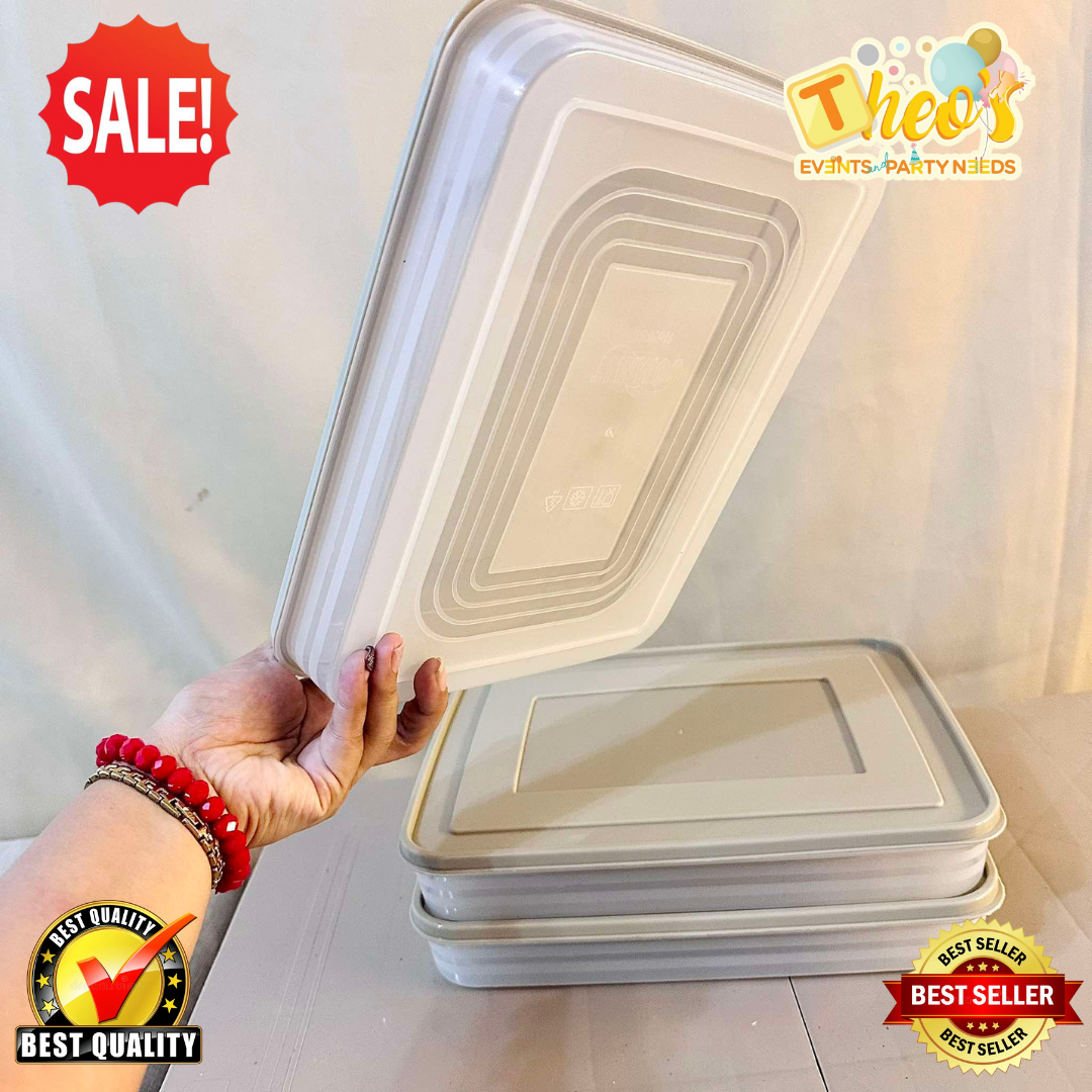 551-552-553-Aesthetic Graham Bar Food Container, Big Tupperware for ...