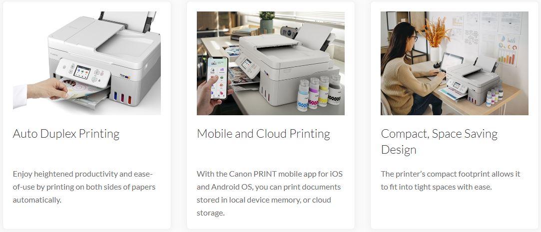 Canon PIXMA G4780 MegaTank Wireless All-in-One with ADF for Home and ...