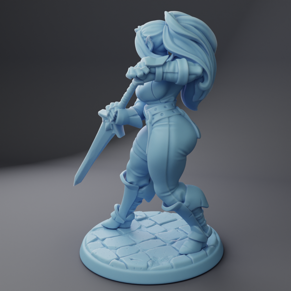 Twin Goddess Sybil elf Warrior DND Miniature | Shopee Philippines