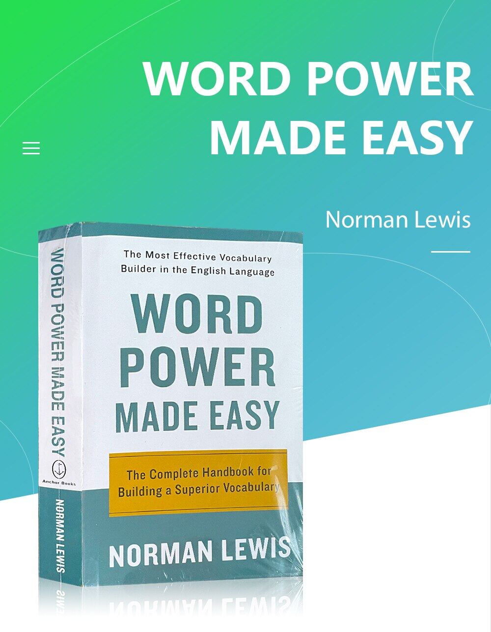 3Books Word Power Made Easy/ 30 Days To Better English/ Instant Word ...