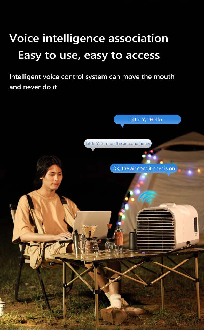 Air Conditioner Portable Mobile Desktop Mini Camping Bed Mosquito Net ...