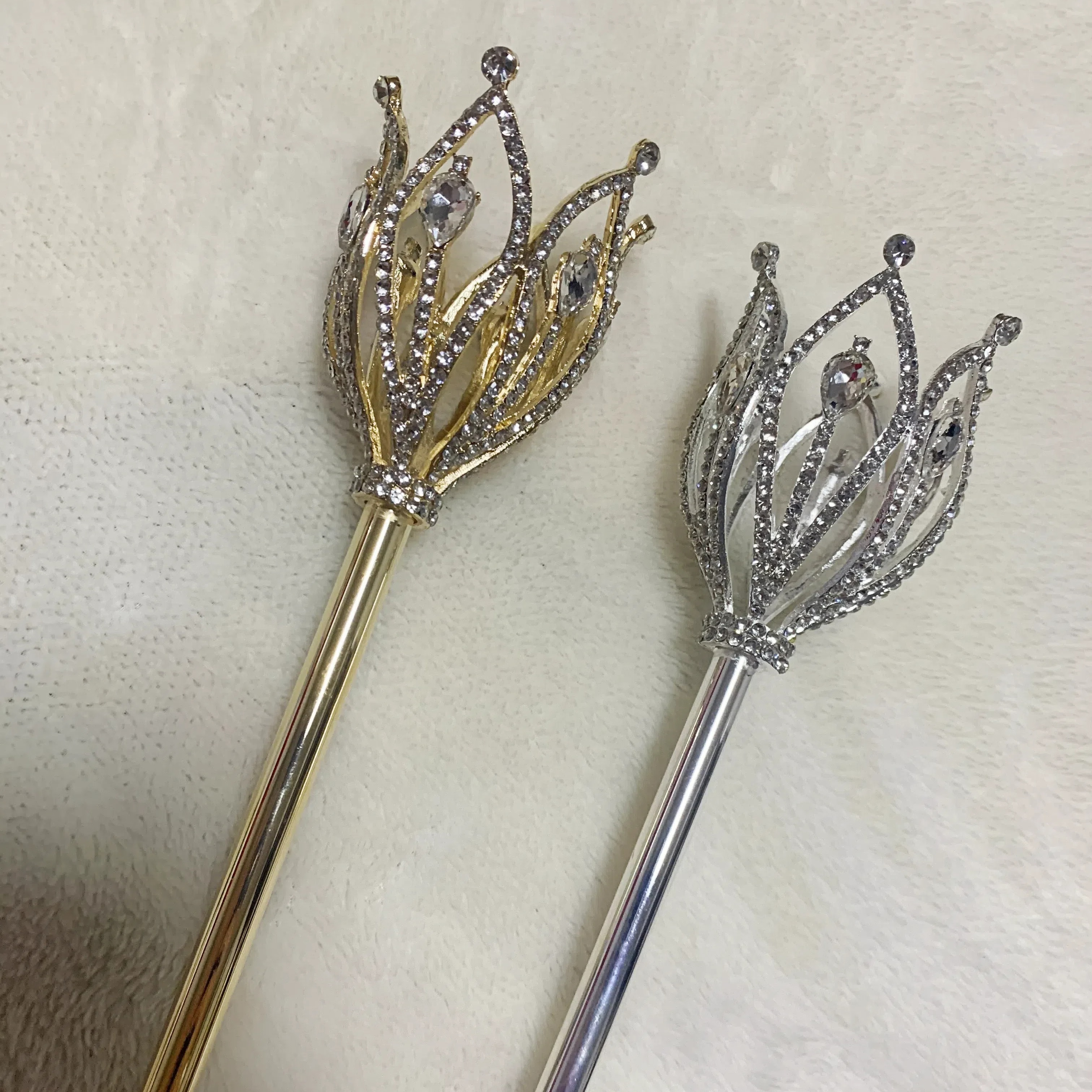 Goddess Athena Scepter Rhinestone Queen Princess King Scepter Fairy ...