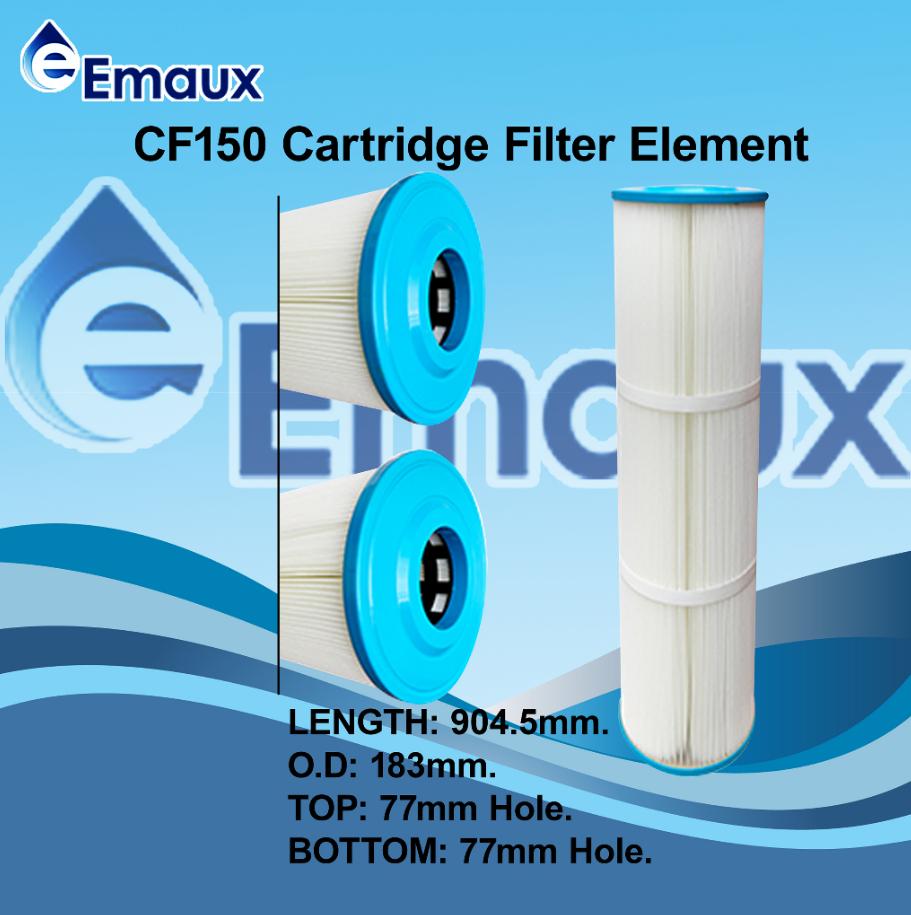 EMAUX Cartridge Filter Element Replacement -- CF25 | CF50 | CF75 ...