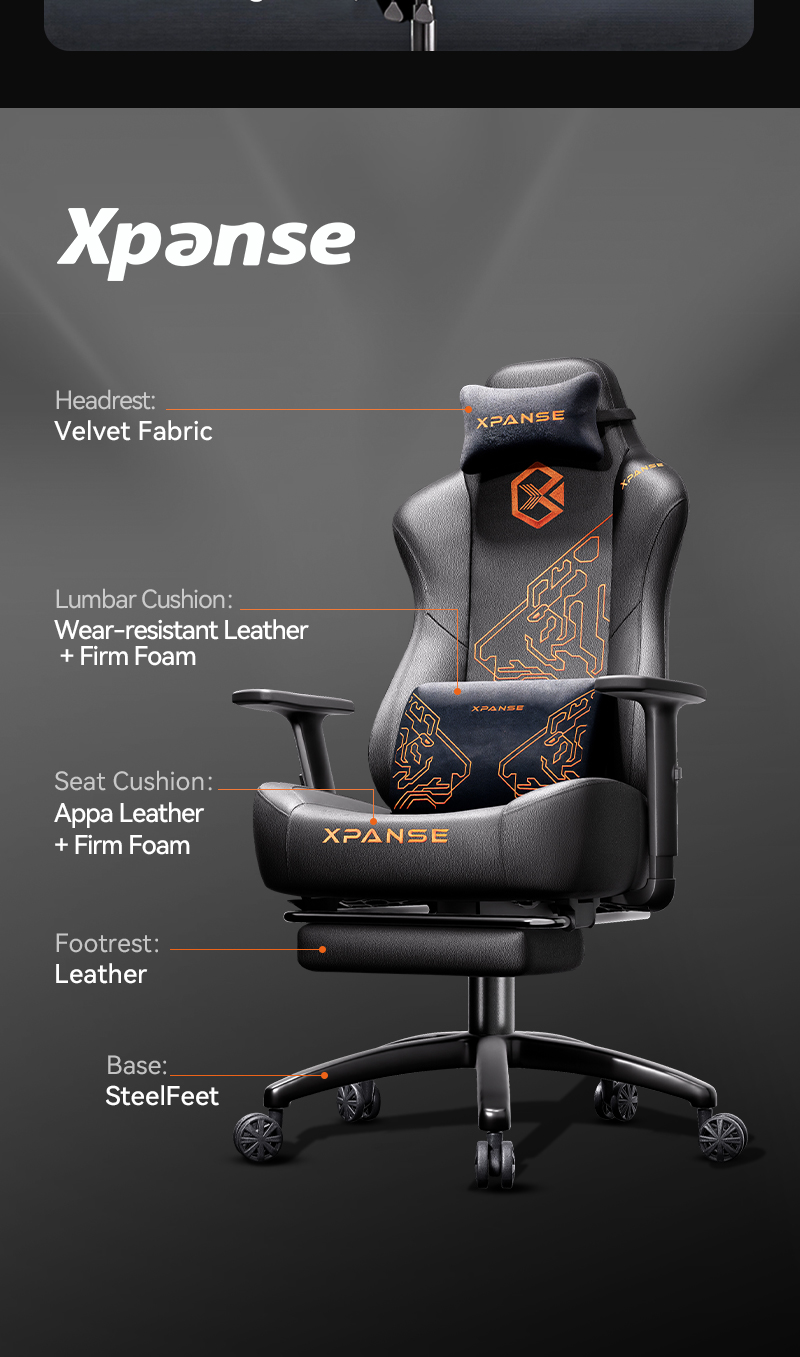 Xpanse Tiger Stripe Gaming Chair Office Chair Ergonomic Computer Chair Heavy Duty【30 Day Free ...