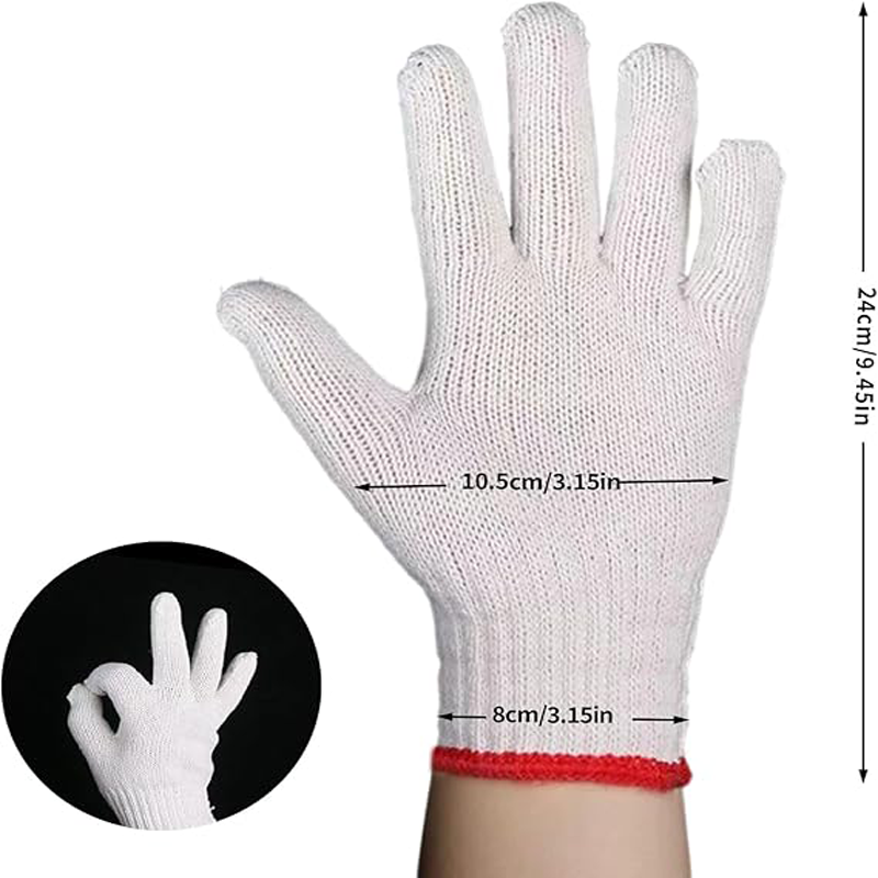 Heavy-Duty Safety Work Gloves – Cut & Chemical Resistant Anti-Slip Grip ...