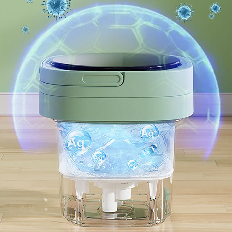 15L mini automatic folding washing machine two in one portable ...
