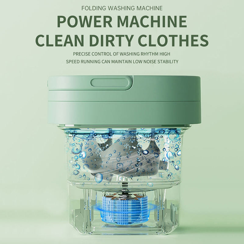 15L mini automatic folding washing machine two in one portable ...