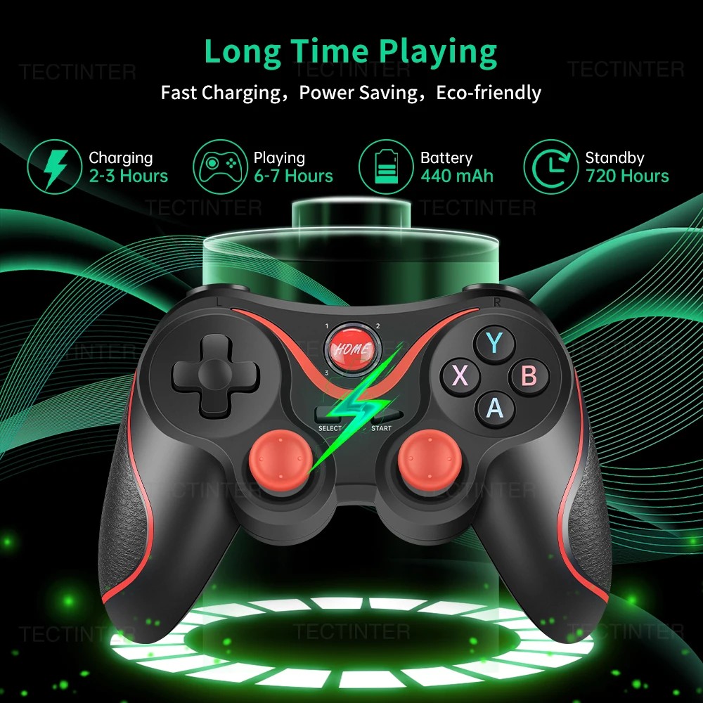 Bluetooth Controller Gamepad, Kacool Wireless Controller For Android ...