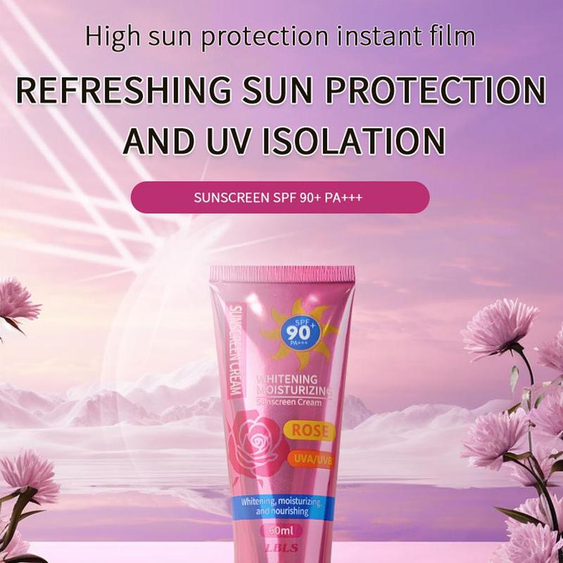 Original Rose SPF90+ PA+++ Sunscreen Cream High Protection UV+ KISS ...