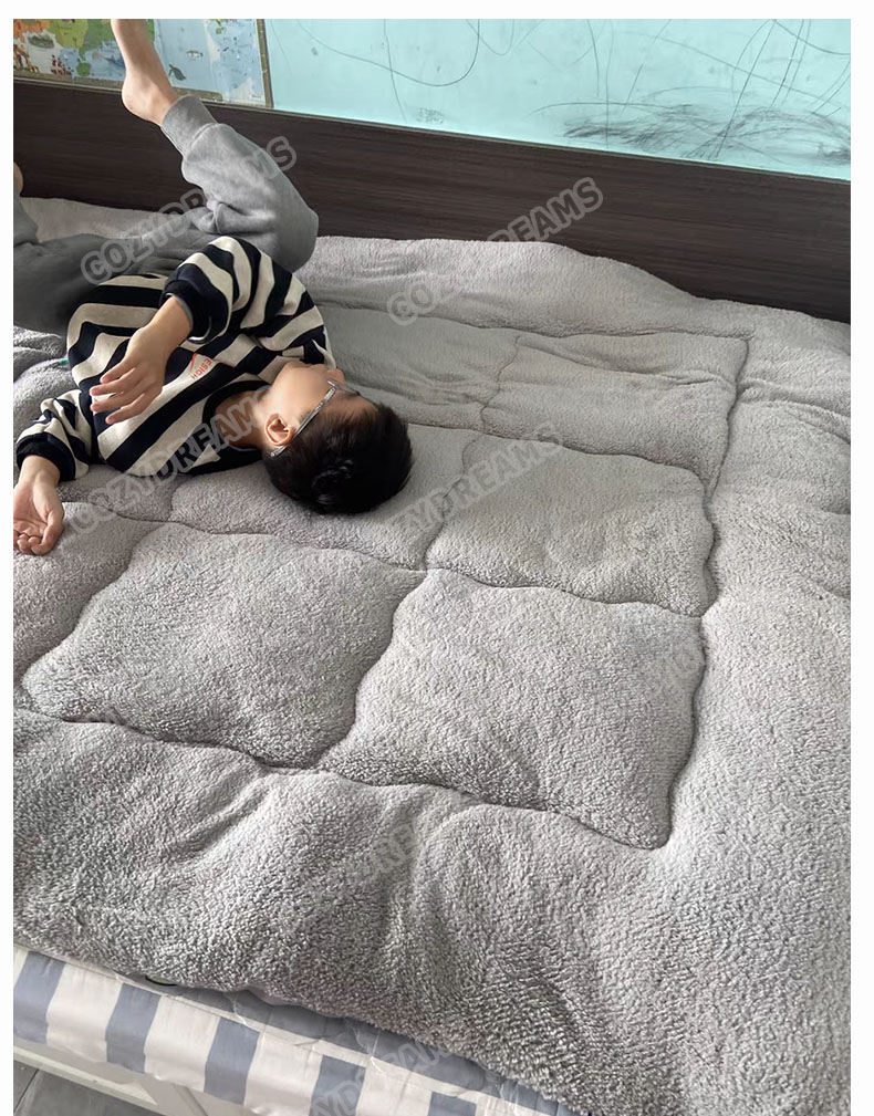 Foldable Foam Mattress Pad Thicken 10cm Tatami spongeTopper Mattress ...