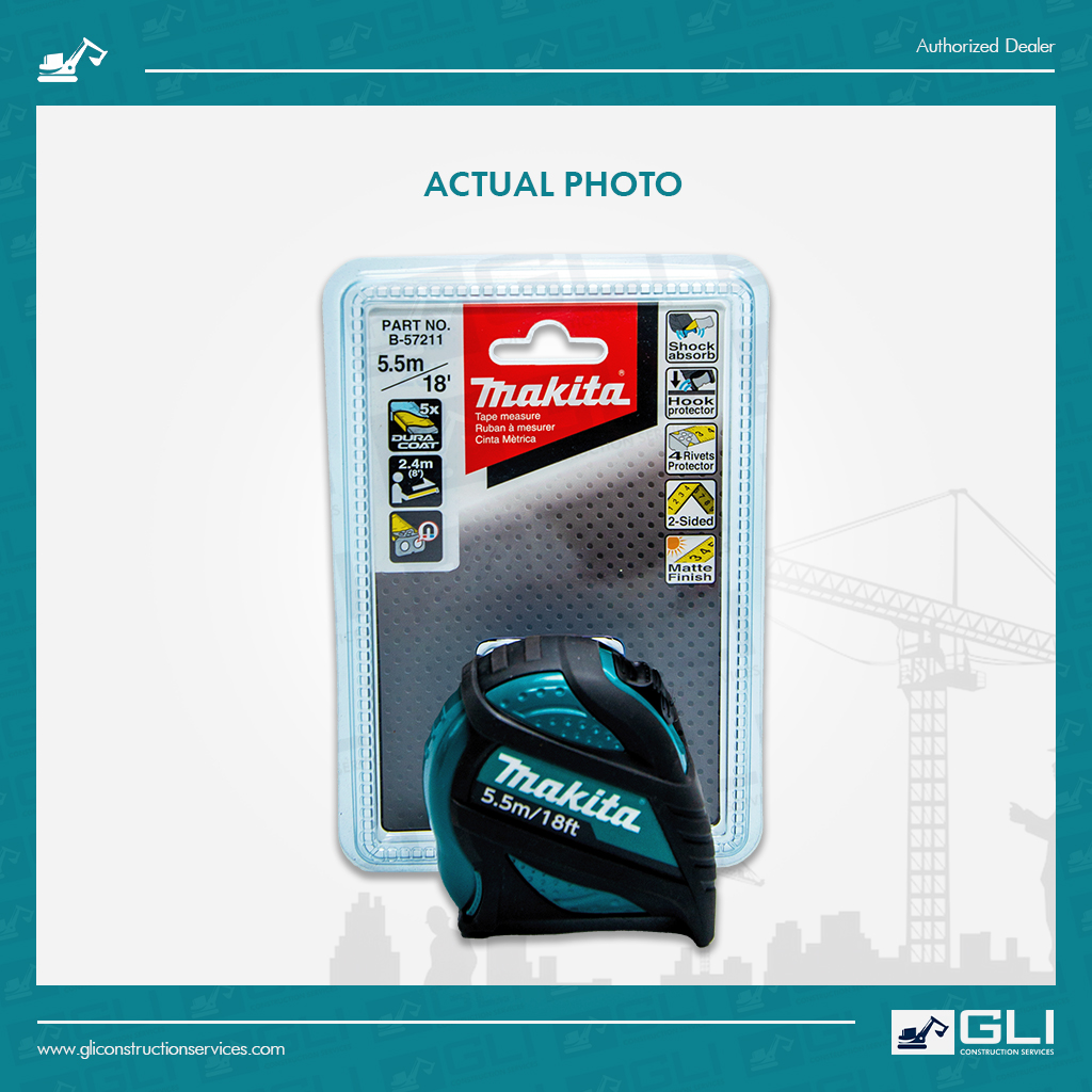 GLI - MAKITA B-57211 5.5m x 25mm Magnetic Tape Measure | Shopee Philippines