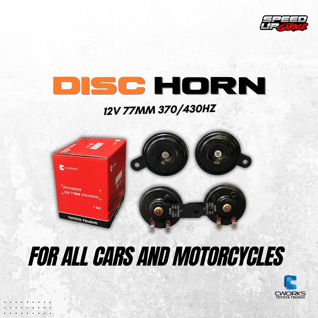 UNIVERSAL HORN CWORKS TOYOTA TSUSHO FOR MOTORCYCLES/CARS | Shopee ...