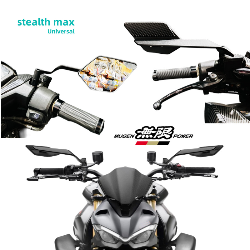 Stealth Max Side Mirror Universal Mugen (Made in Thailand) | Shopee ...