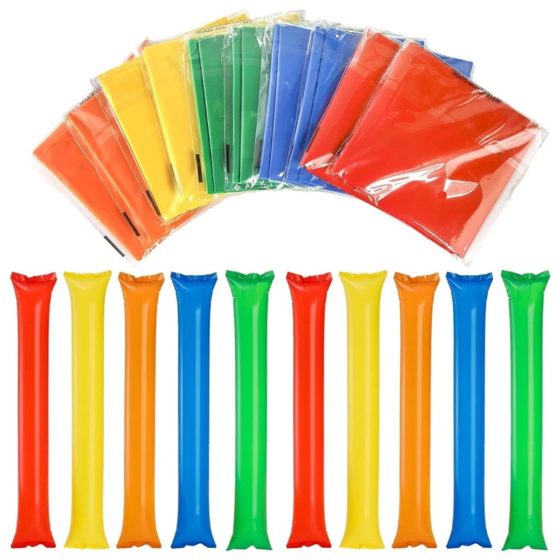 2pcs Balloon Clapper Durable Inflatable Cheer Stick Sports Celebration ...