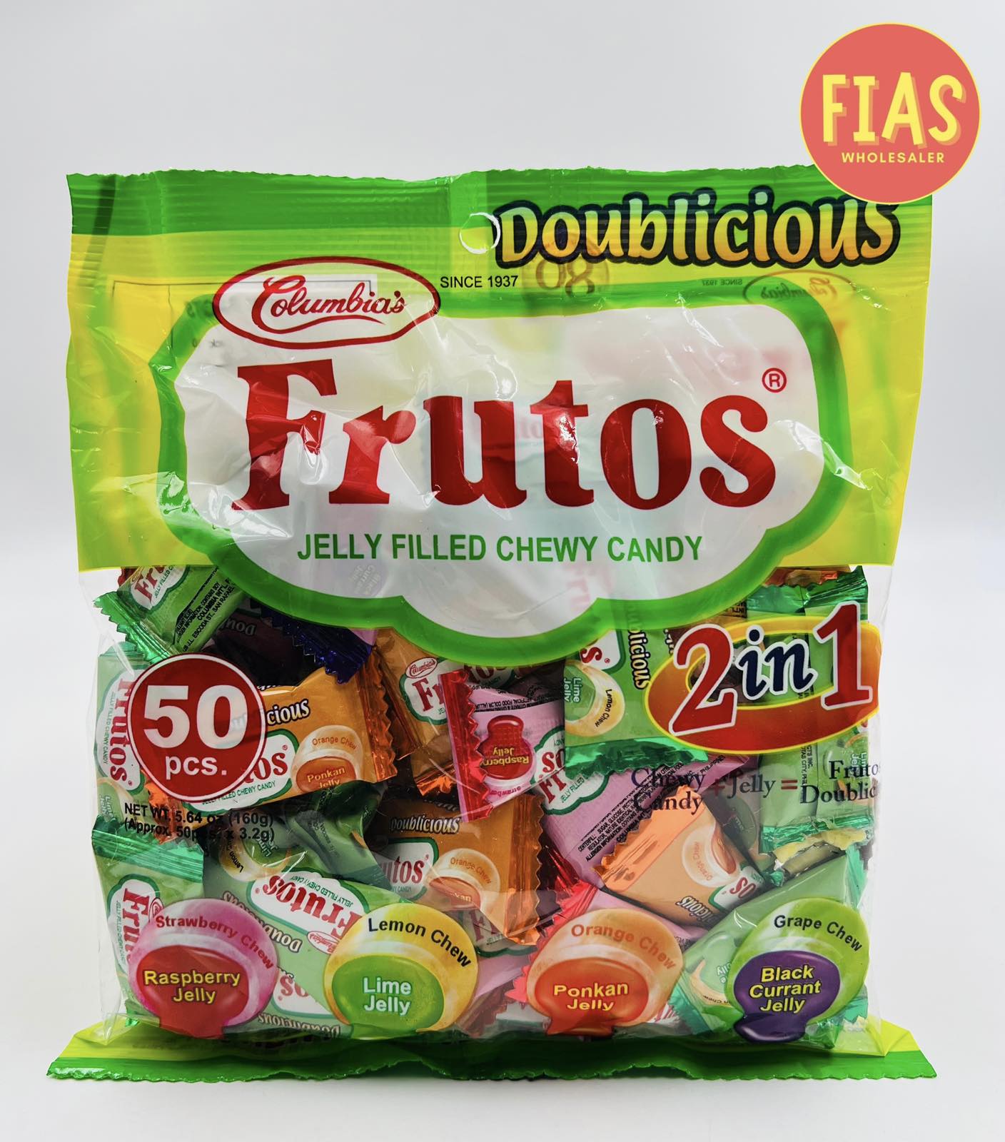 50 pcs Frutos Soft Chewy Candy Wholesale Paninda | Shopee Philippines