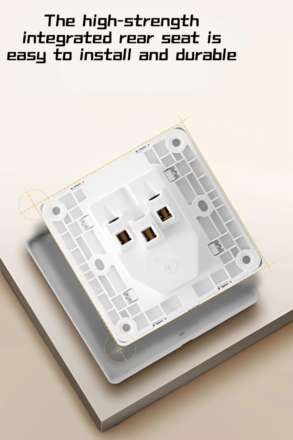 1Gang 2Gang 3Gang Switch Light Outlet Wall Universal Socket Switch Plug ...