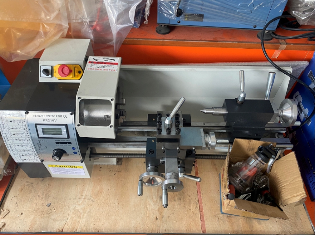 COD 1100W WM210 Multi-function Lathe Machine Mini Lathe Machine for ...