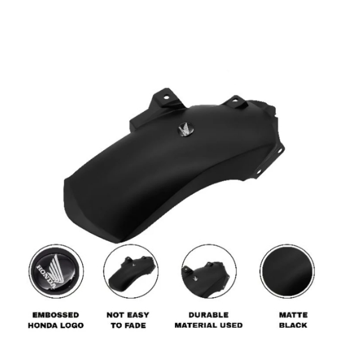 ADV 160/PCX 160 /CLICK 125/150 REAR TIRE HUGGER LONG REAR FENDER MUD ...