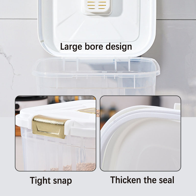 25Kg Rice dispenser rice box storage with cup Food storage container ...