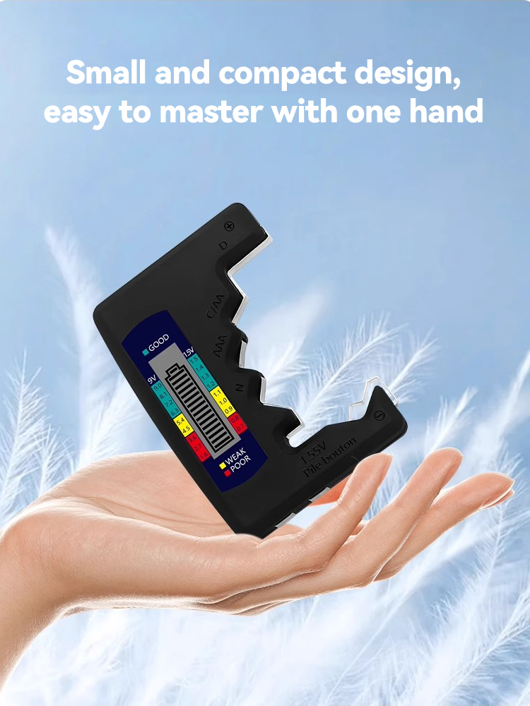 VOVOVA Digital Battery Load Tester Analyzer Capacity Tester Battery ...