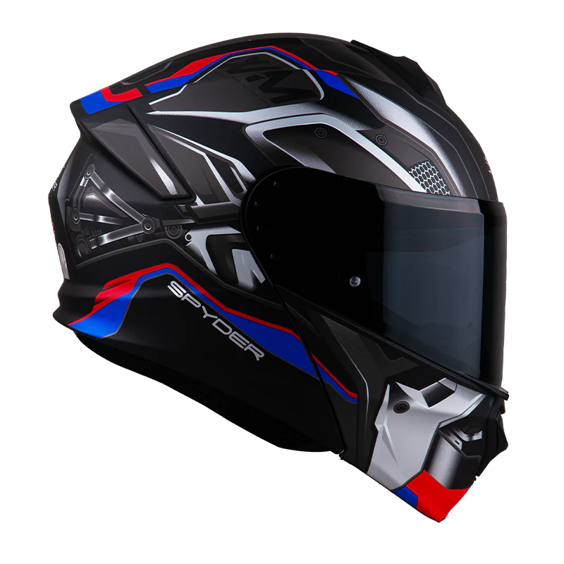 【EAGLE SPEED】SPYDER MODULAR HELMET FORCE GD WATERMAX S7 MATT BLACK RED ...