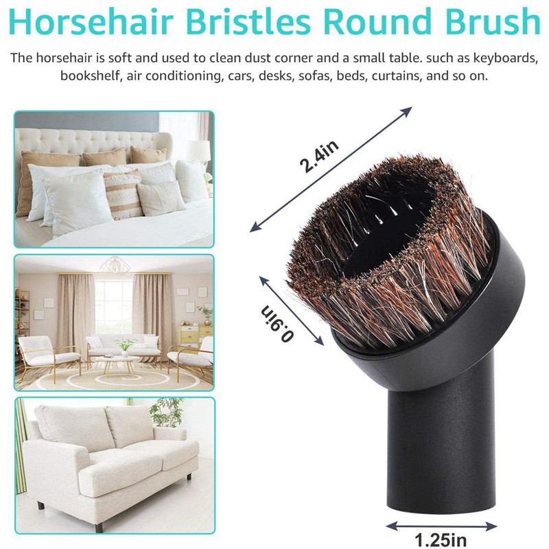 15pcs/Set Vacuum Cleaner Accessories Suction Head Flat Nozzle Brushes ...