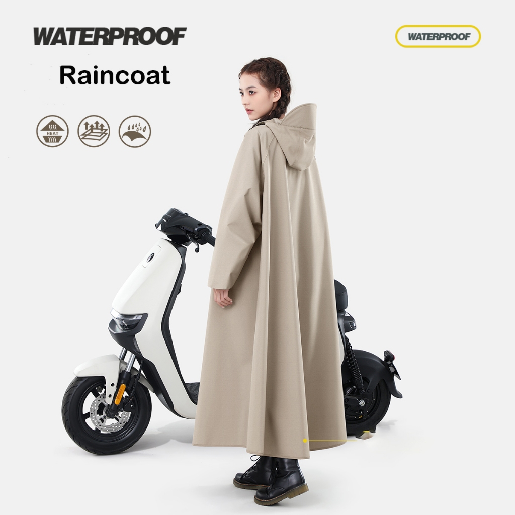 [Local]Rain Coat Poncho Raincoat Thickened and Lengthened Piece ...