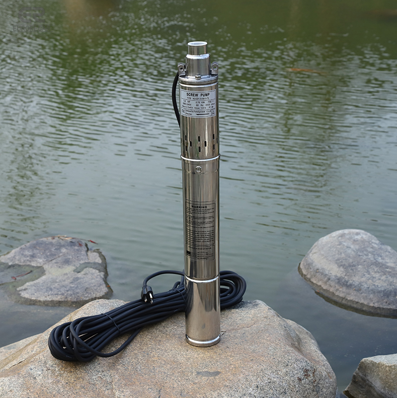 New 3Inch Submersible Pump 0.5HP/1HP/1.5HP Water Pump Deep Well 220V ...