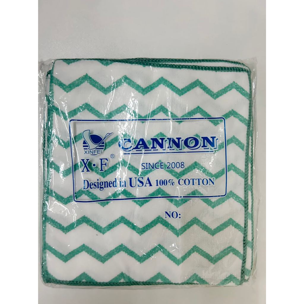 X.F CANNON 12PCS Microfiber Multipurpose Face or Hand Towel Super Soft ...