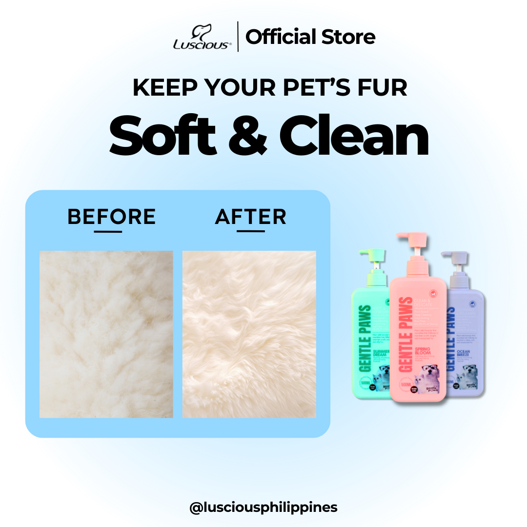 Gentle Paws Organic Pet Shampoo 6 in 1 Anti-tick and Flea Shampoo For ...